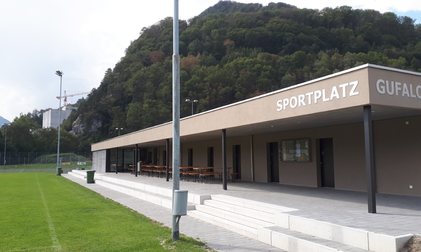 Marty Bauleistungen AG > Referenzen > FC Trübbach, Neubau Clubhaus